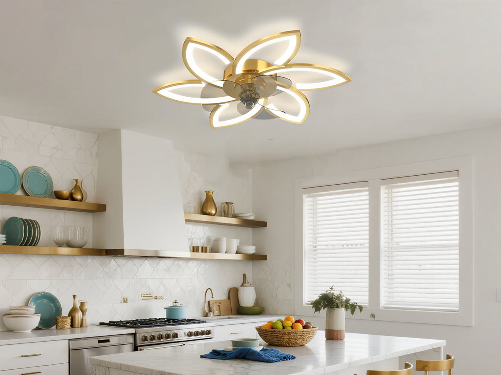 Kitchen Ceiling Fan Light Ideas That Blend Style and Function – Dazuma