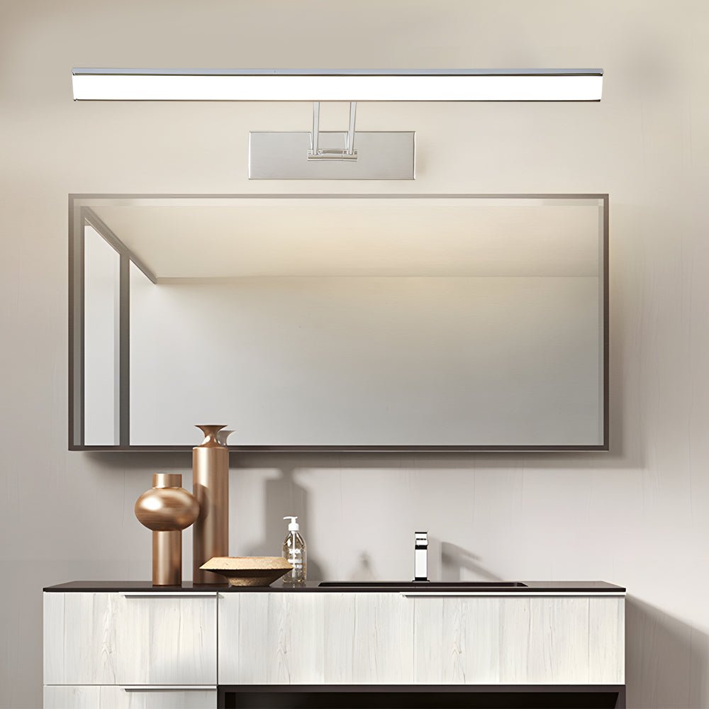 240° Adjustable Linear LED Vanity Light with Modern Minimalist Design ...
