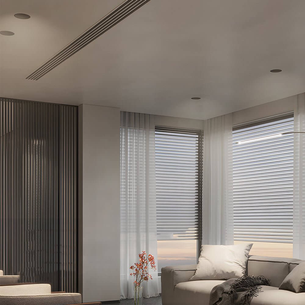 3.3-Inch Regressed LED 7W Round Recessed Ceiling Downlight - Dazuma