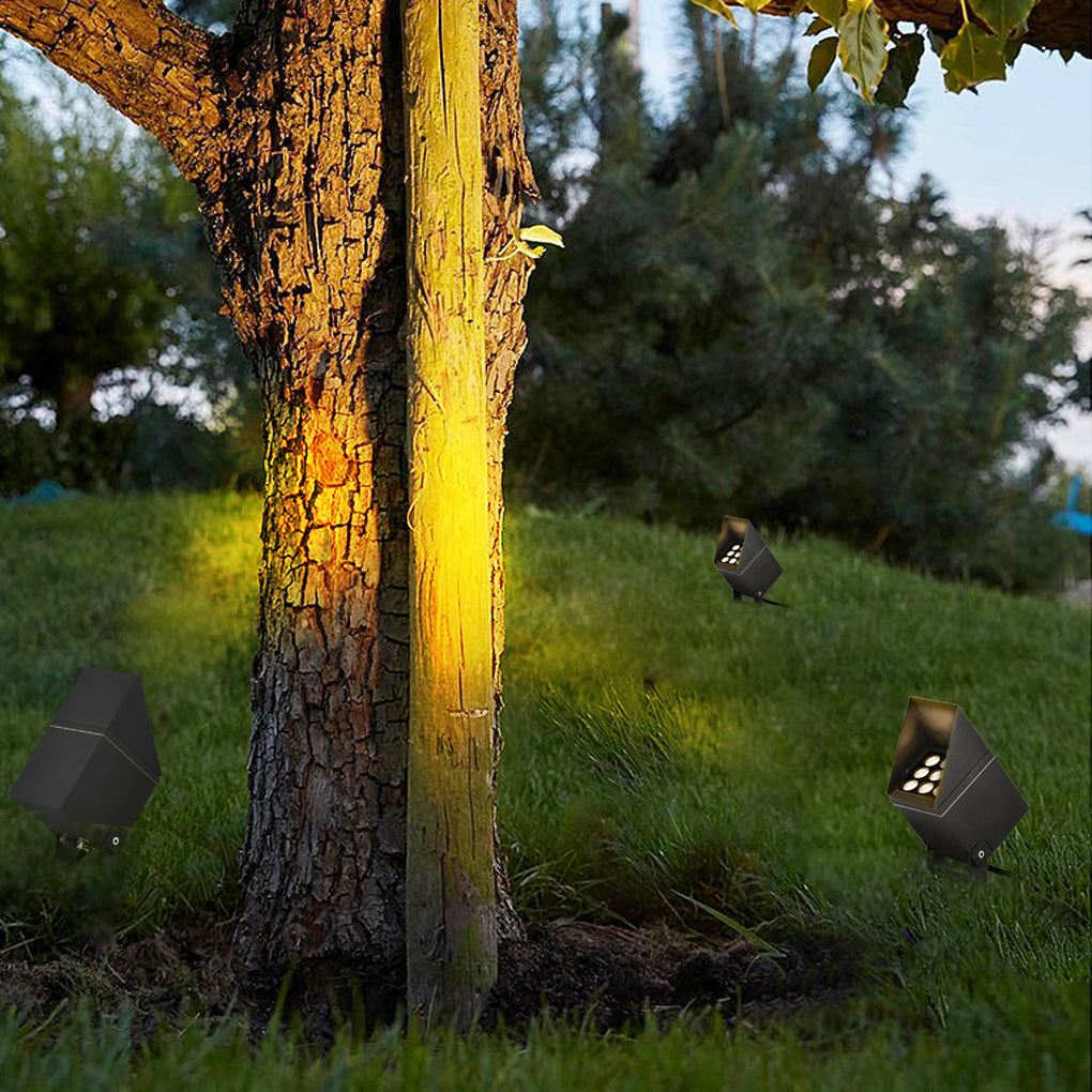 Waterproof DC24V 9W LED Adjustable Modern Outdoor Light Tree Spotlights ...