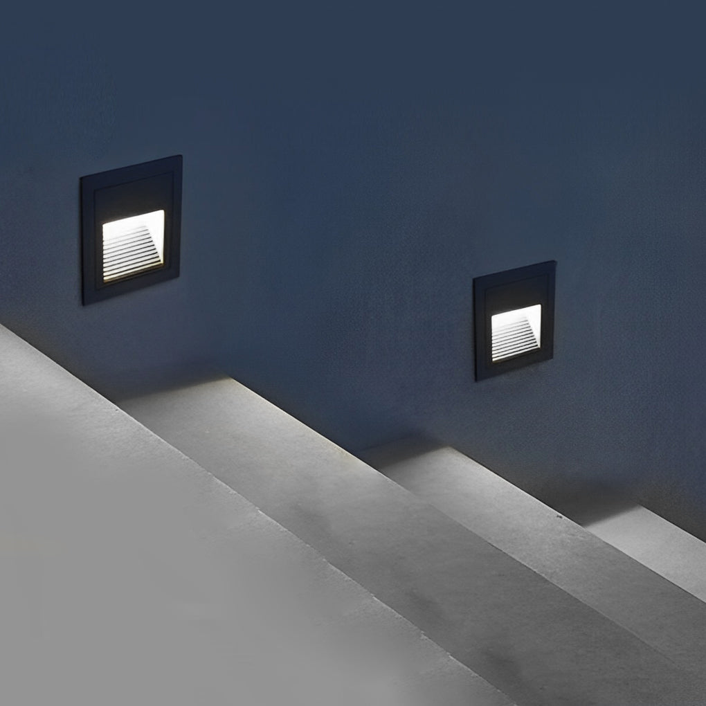 Visual Comfort Wall Recessed LED 3W Aluminum Modern Architectural Step ...