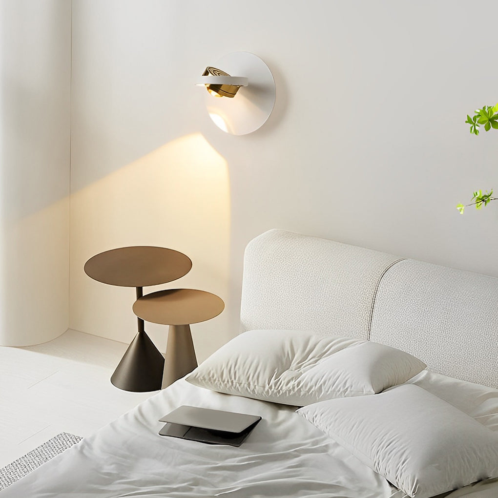 Round Square Creative Free Adjustable Direction Modern Wall Lights ...