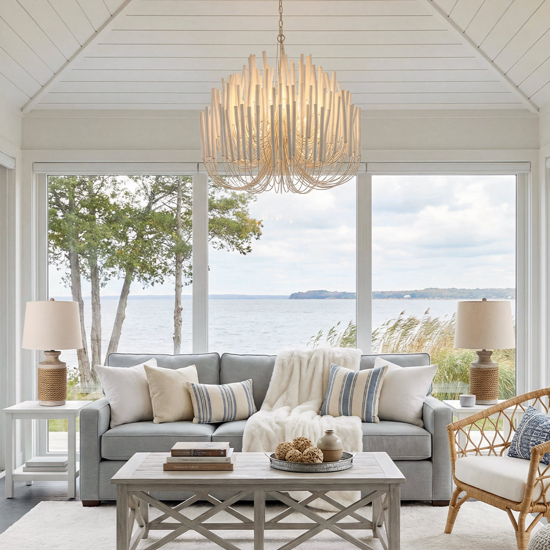 Capiz Shell Wall Sconces Coastal Shell LED Gold Wall Lamp – Dazuma