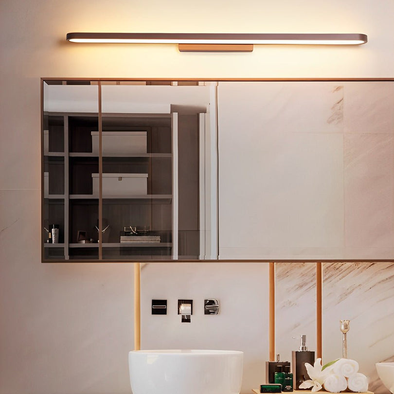 Annular Ring-Shaped LED Bathroom Vanity Light with Slim Linear Profile ...