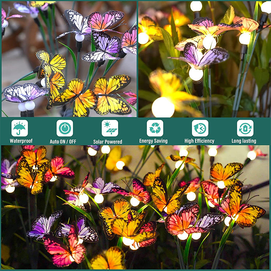 Butterfly Solar Garden Lights | Stake Light – Dazuma
