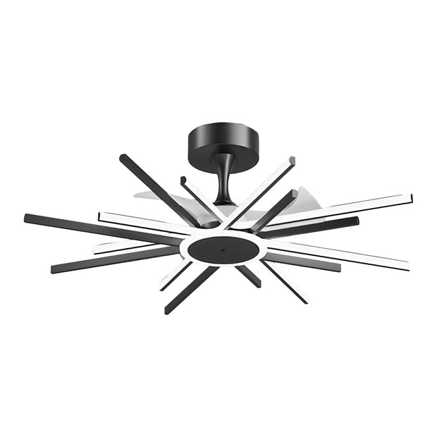 Creative Ceiling Fan Light - Modern Starburst Fandelier – Dazuma