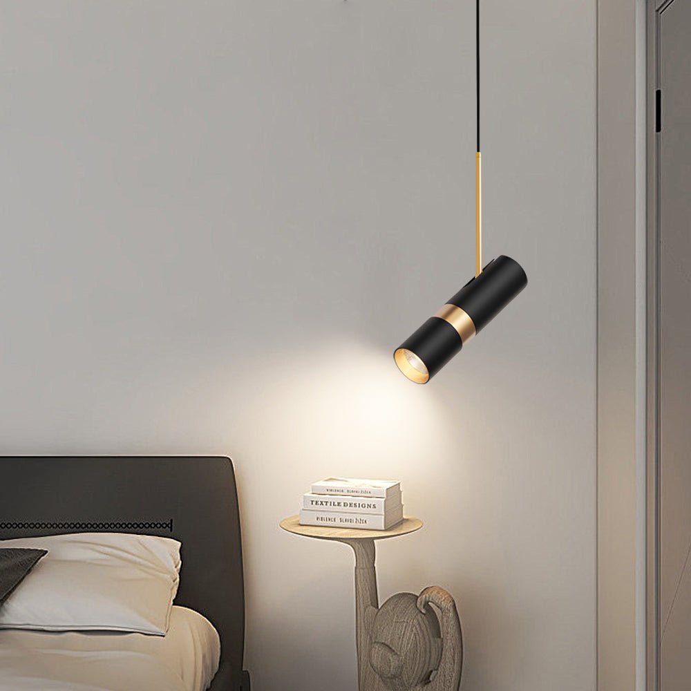 Creative Cylindrical LED Three Step Dimming Modern Pendant Lights ...