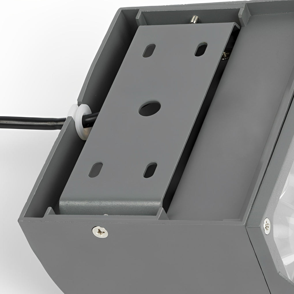 Facade Spot Lights - Modern Cube Outdoor Downlight – Dazuma