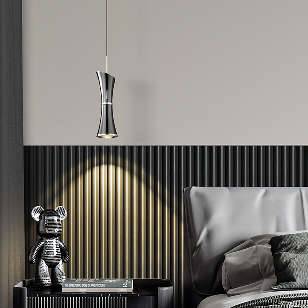 Small Black Pendant Light | Bedside Up & Down Accent Lamp – Dazuma