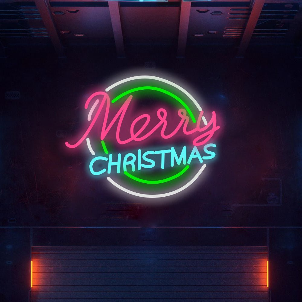 Luminous Letter Pattern Ins Christmas Acrylic LED Neon Sign Lights - Dazuma