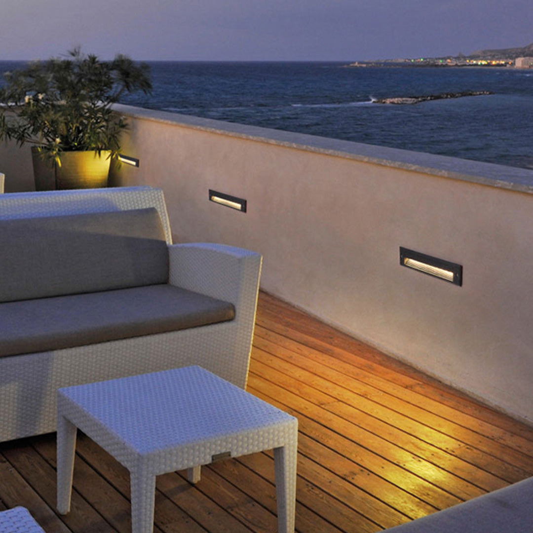 Modern Recessed LED Step Night Light | In-Wall Step Lights – Dazuma