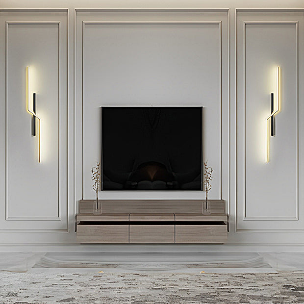 Modern Linear Wall Sconce Minimalist Decorative Wall Lamp – Dazuma
