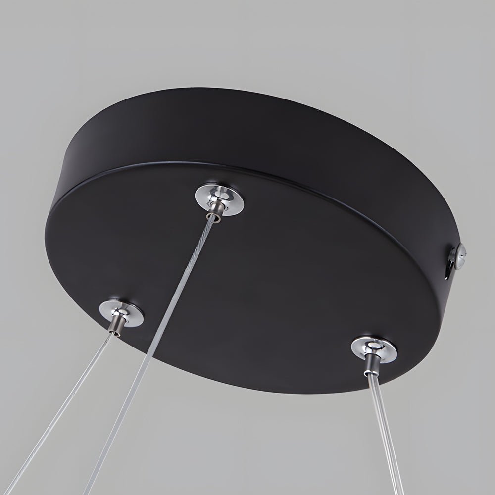 Round Pendant LED Office Lighting Modern Suspended Luminaires for ...