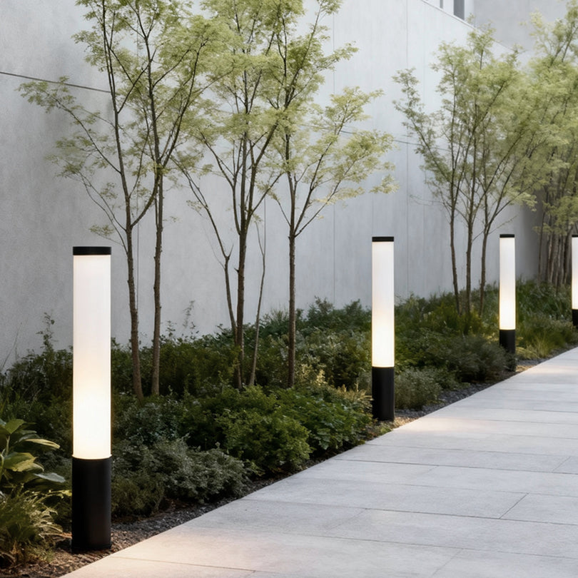 Tube Landscape Light - Modern LED Garden Column – Dazuma