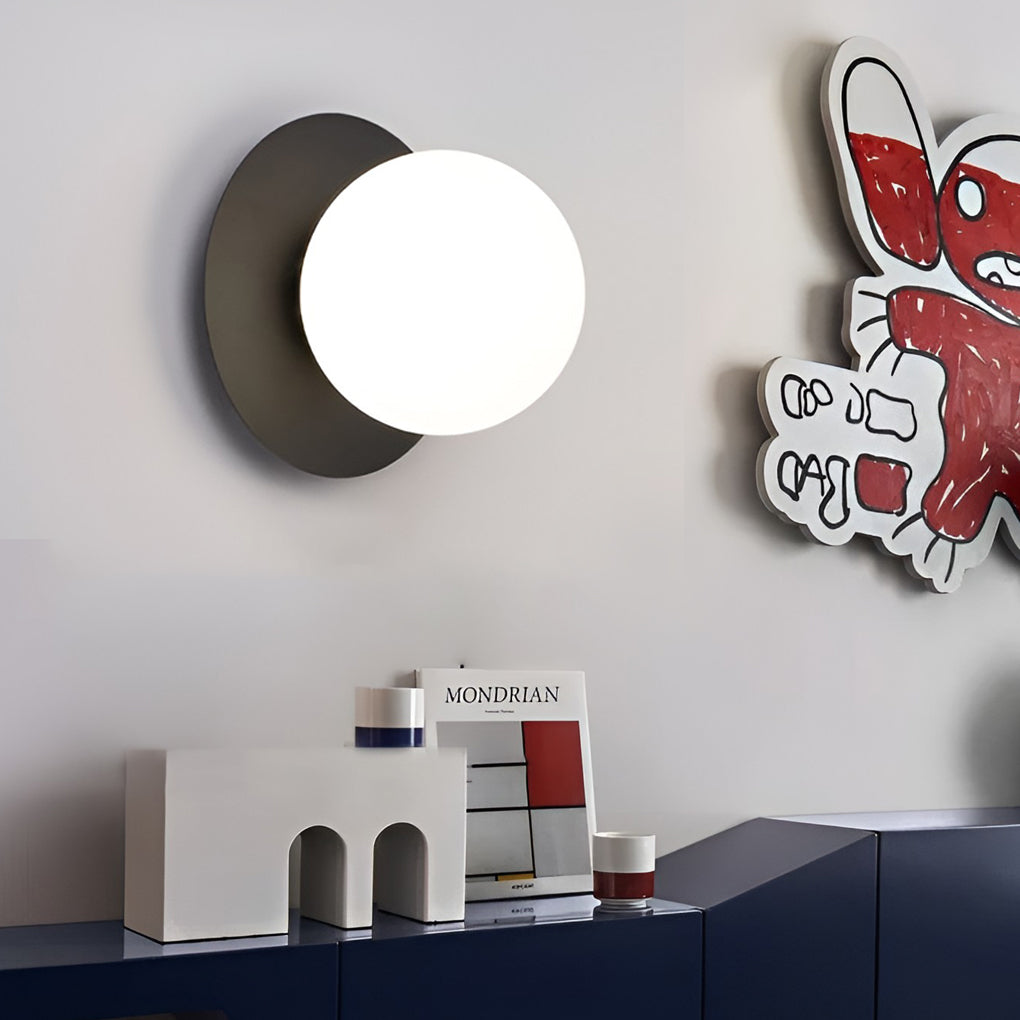 Round Glass Ball 12W LED Modern Wall Lamp Wall Sconce Lighting - Dazuma