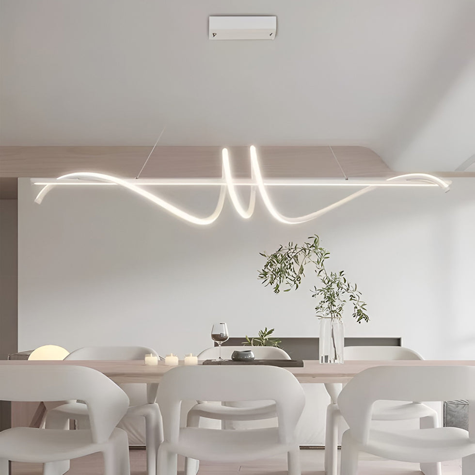 Creative LED Stepless Dimming Nordic Kitchen Chandeliers Ceiling ...