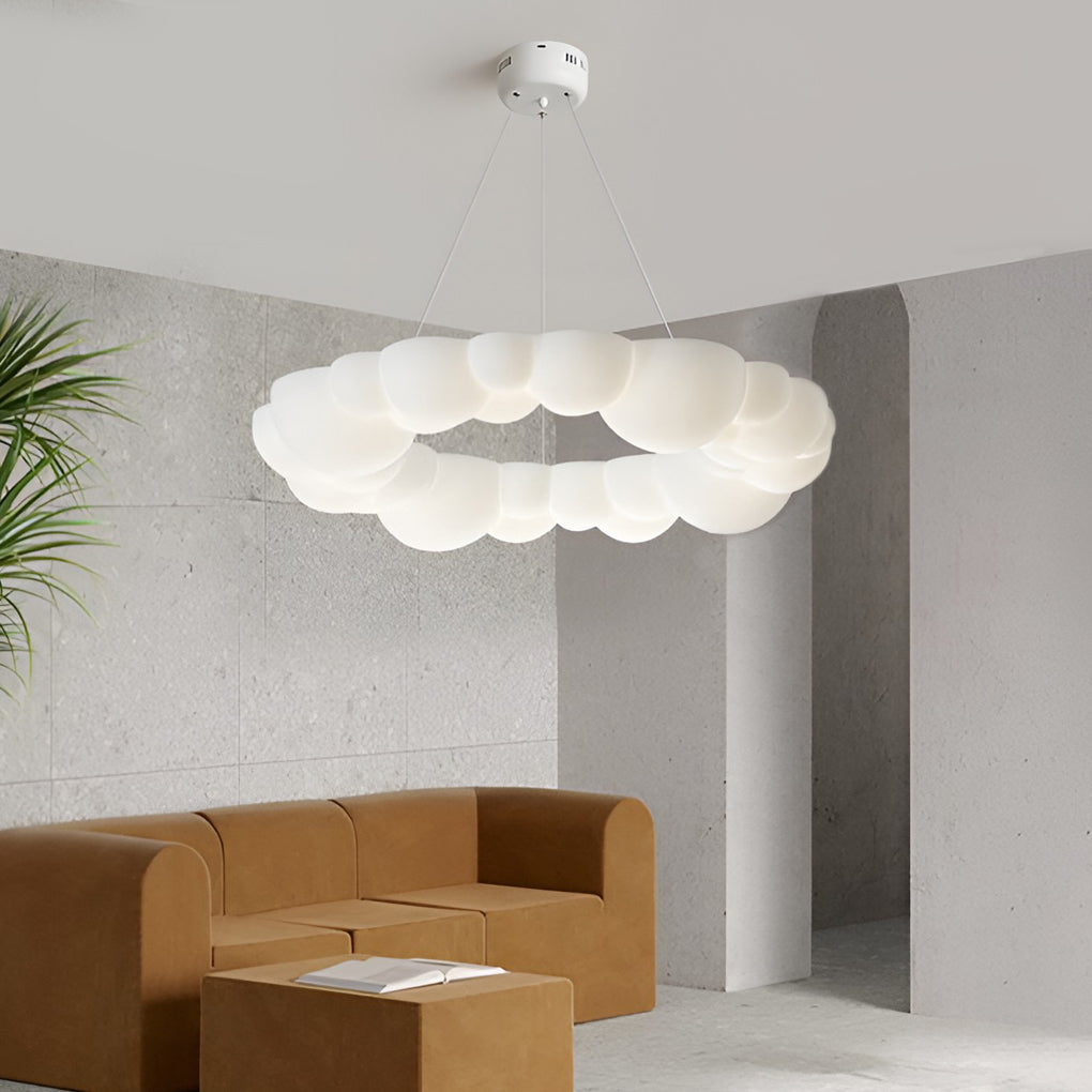 Creative Bubble Clouds Shaped Stepless Dimming LED Nordic Ceiling Light ...