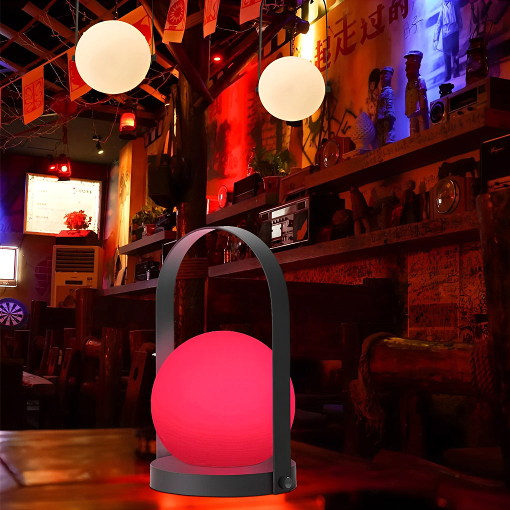 Opal LED RGB Mini Global Table Lamp with Remote - Dazuma