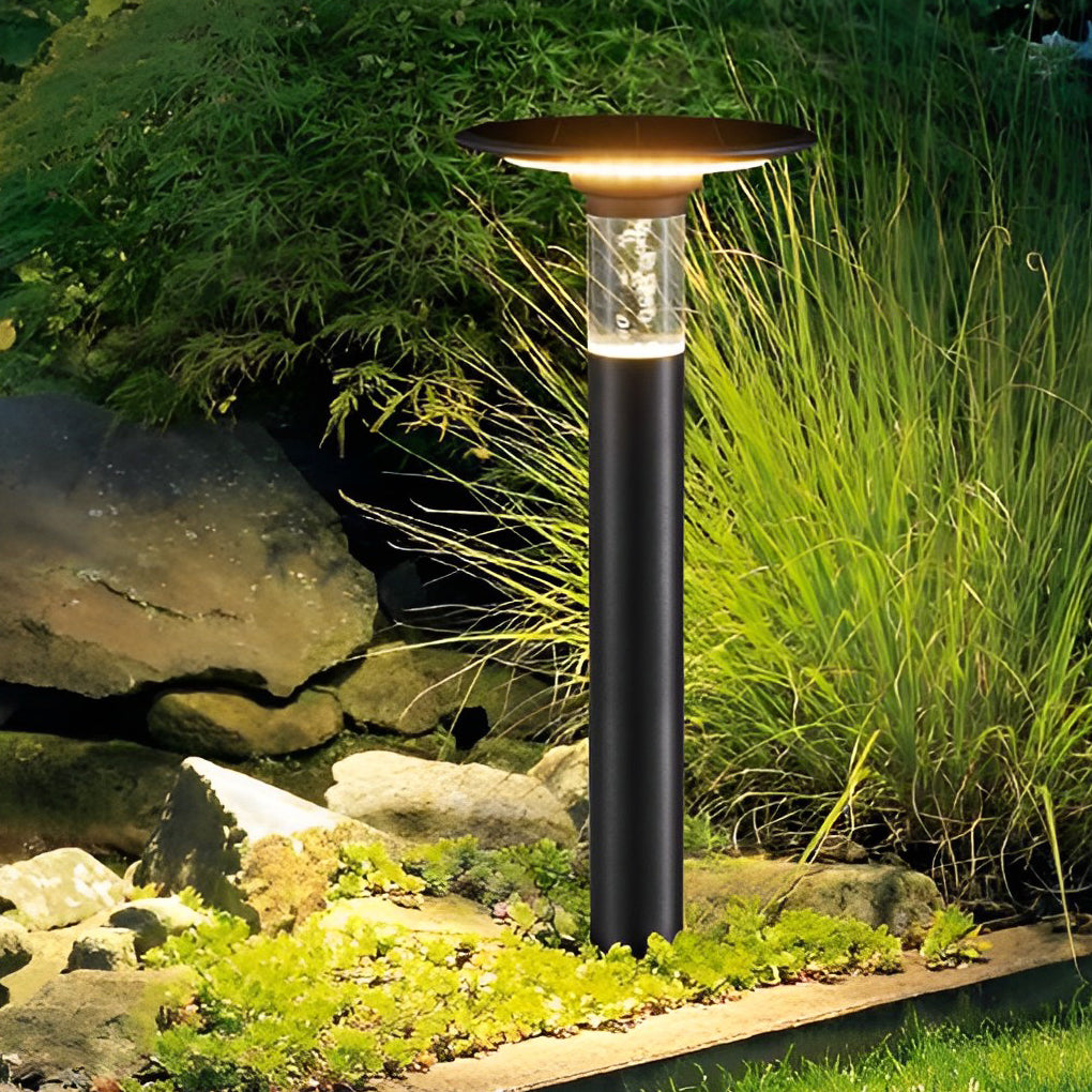 Solar Path Lights with Innovative Round Top Disk Down Lighting and ...