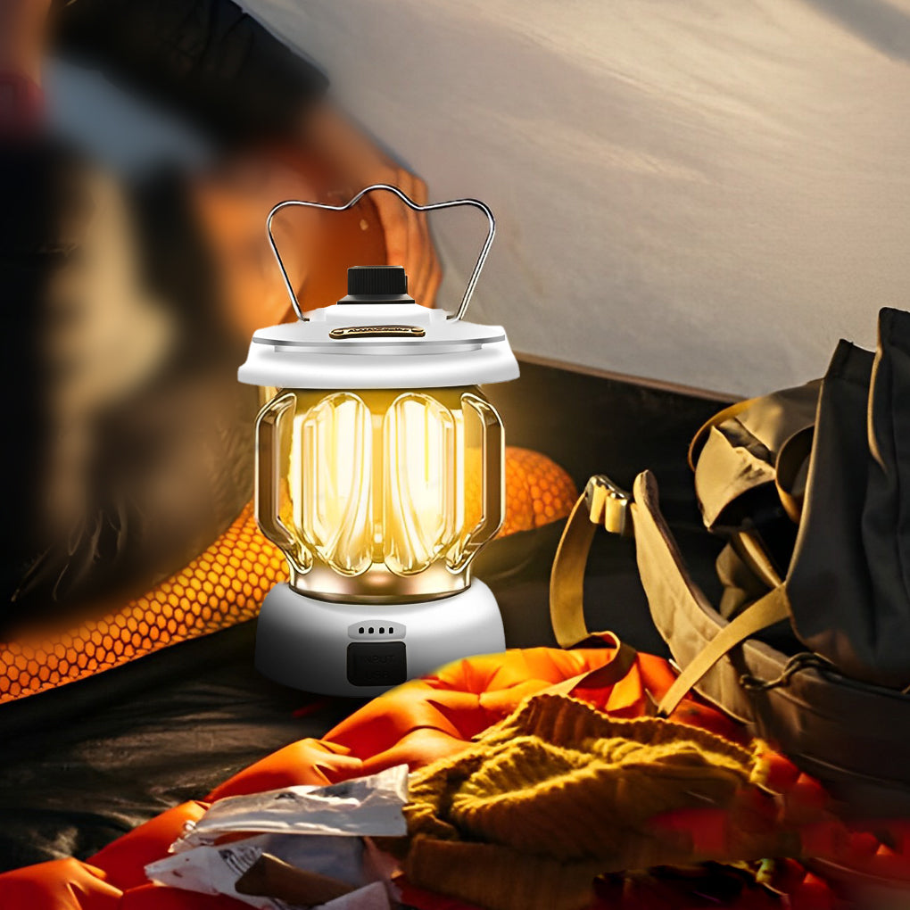 Portable Multi-function LED Waterproof Rechargeable Outdoor Lanterns ...