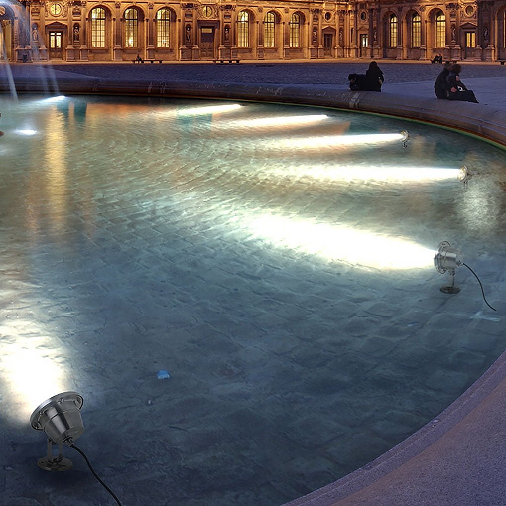 Adjustable LED Underwater Pool Light Durable Landscape Lighting for ...