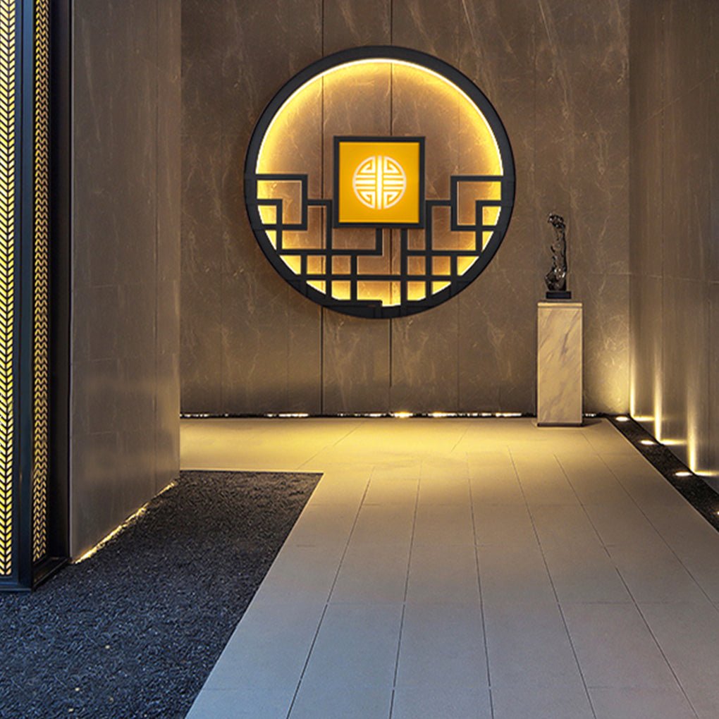 Asian Style Outdoor LED Landscape Decorative Lighting Wall Lamp for ...