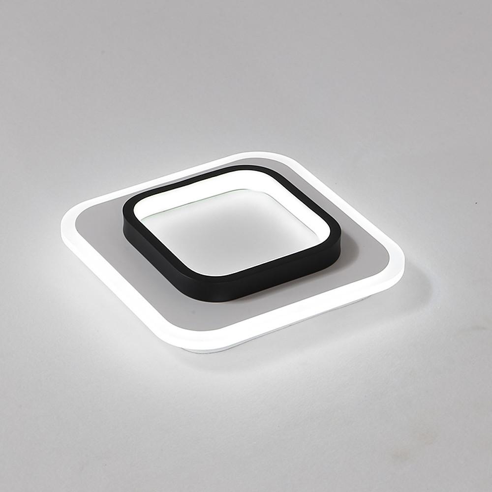 2 Light Square Flush Mount Ceiling Light LED Light - Dazuma
