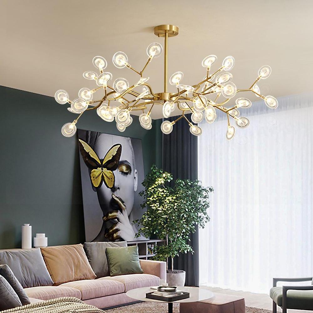 Firefly Pendant Light | Modern Organic Leaf Fixture – Dazuma