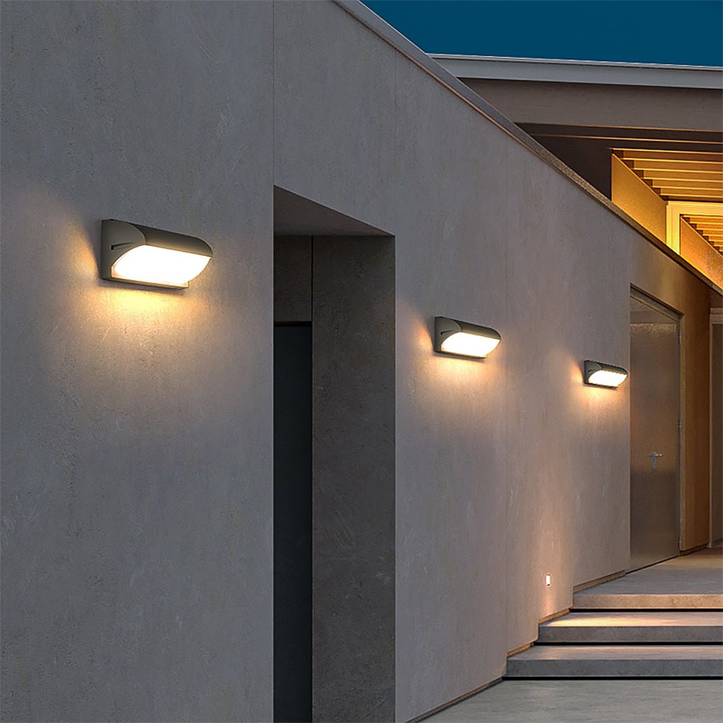 Modern Minimalist LED Waterproof Wall Light for Outdoor Villa Courtyard ...