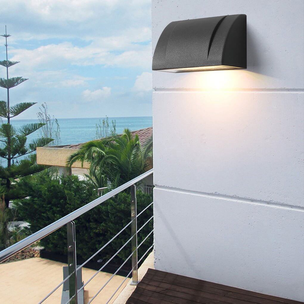 Modern Minimalist Waterproof Outdoor LED Wall Light for Patio Balcony ...