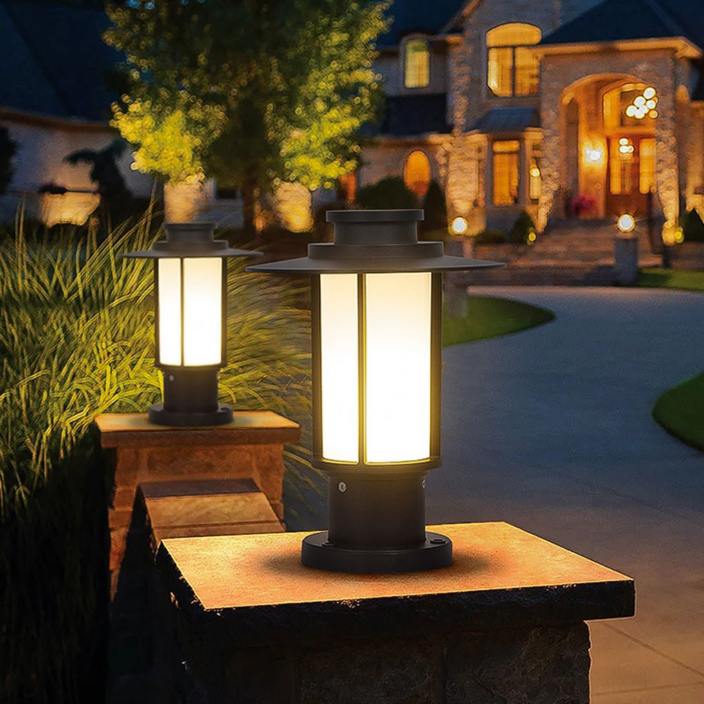 Vintage LED Decorative Outdoor Light for Villa Fence and Garden Paths ...