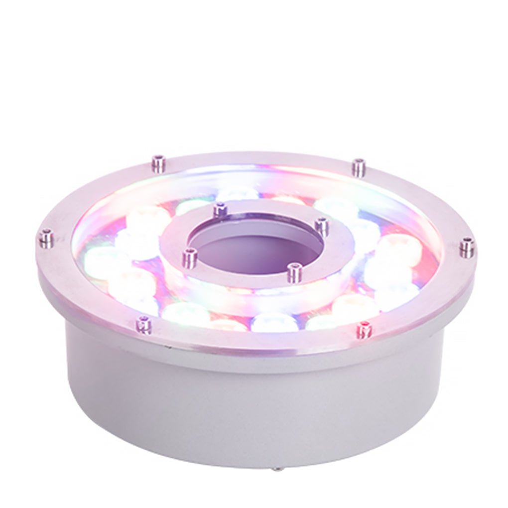 Round Underwater Fountain LED Lights Ring Pool Lights Waterproof ...
