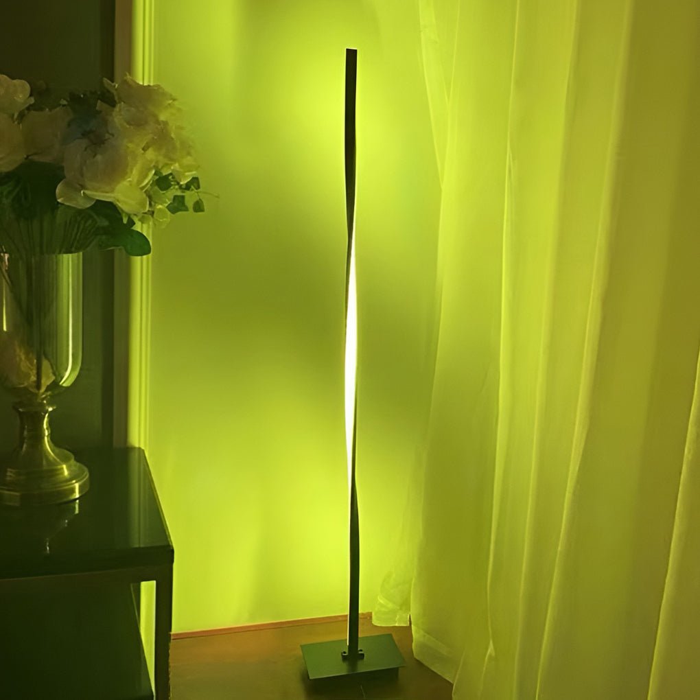 49 Inch LED Twisted Floor Lamp - Dazuma