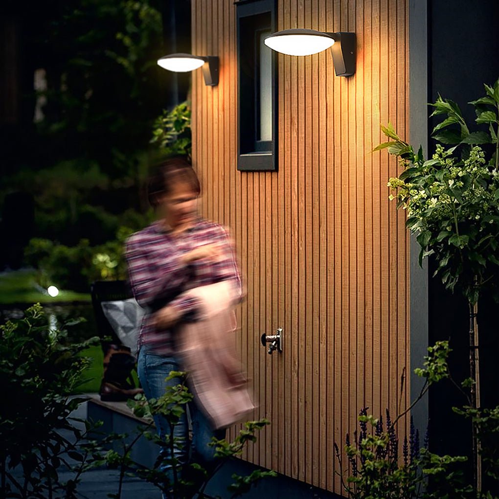 Waterproof Modern Simple Outdoor Solar LED Wall Light for Terrace ...