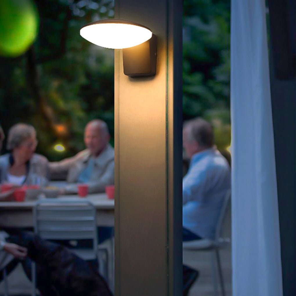 Waterproof Modern Simple Outdoor Solar LED Wall Light for Terrace ...